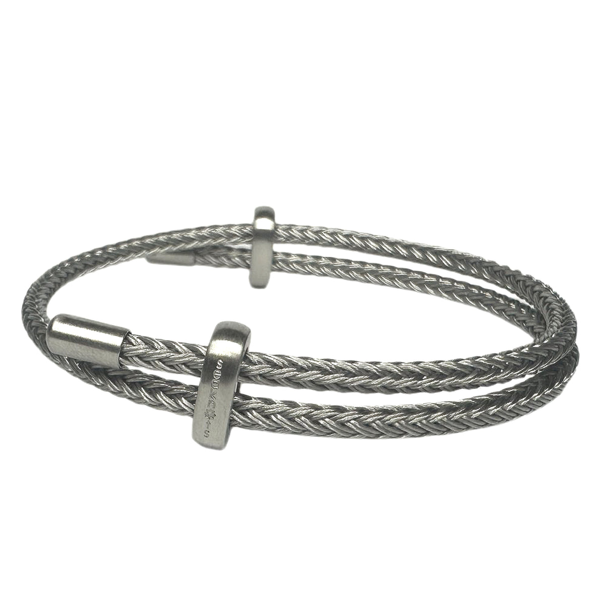 SS Marine Cord W SS Knot Brushed Silver – Seaknots