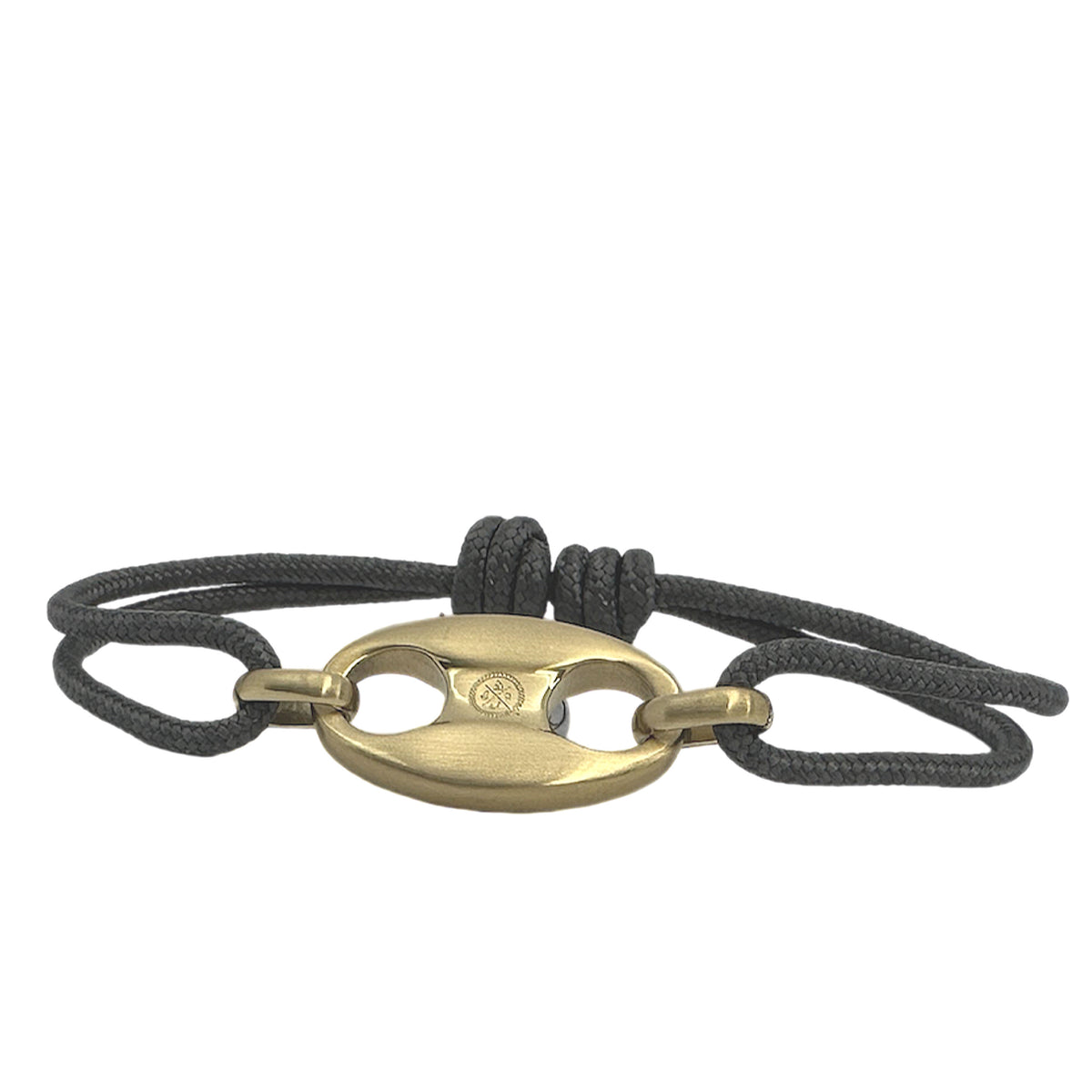 Mariner Knots Charcoal/Brushed Gold – Seaknots