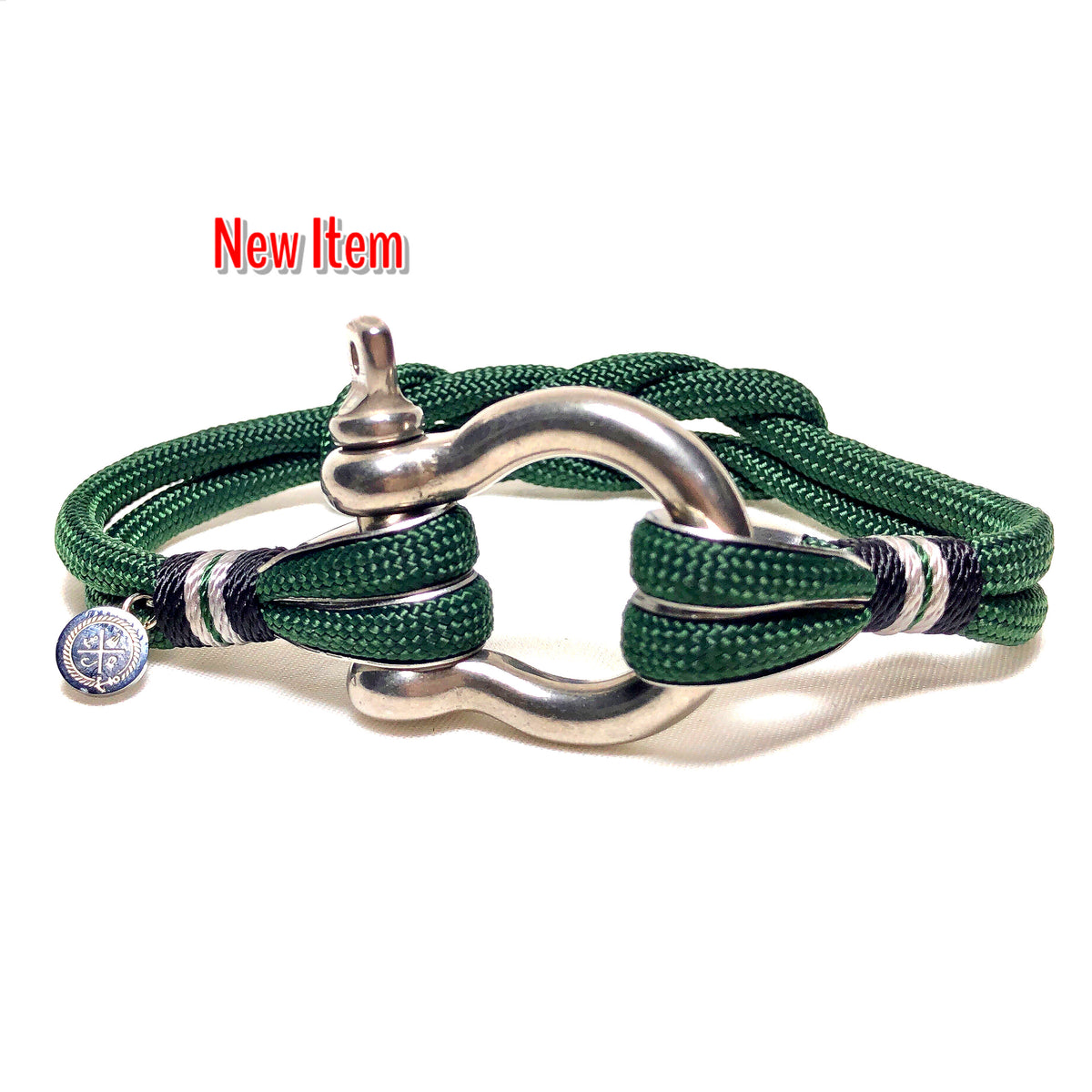 Double Cord Green with SS Shackle – Seaknots
